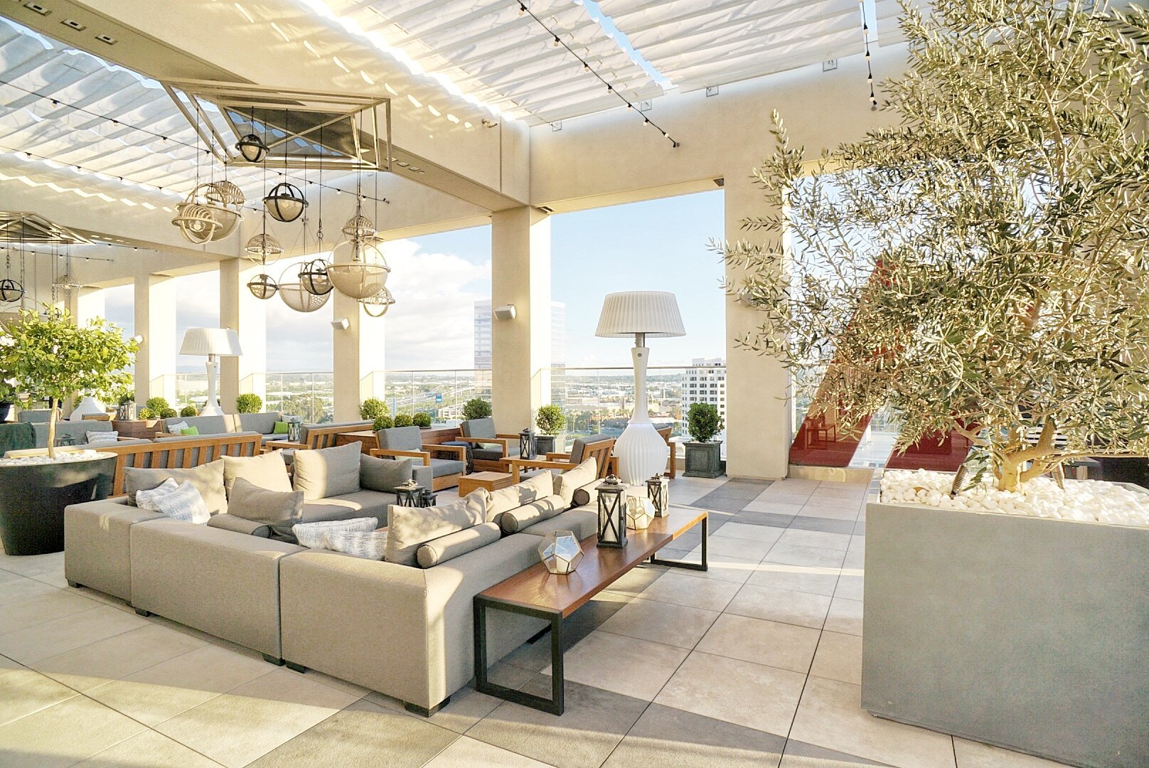 First Glance: Marriott's Hive And Honey Is Irvine's First Rooftop Bar ...