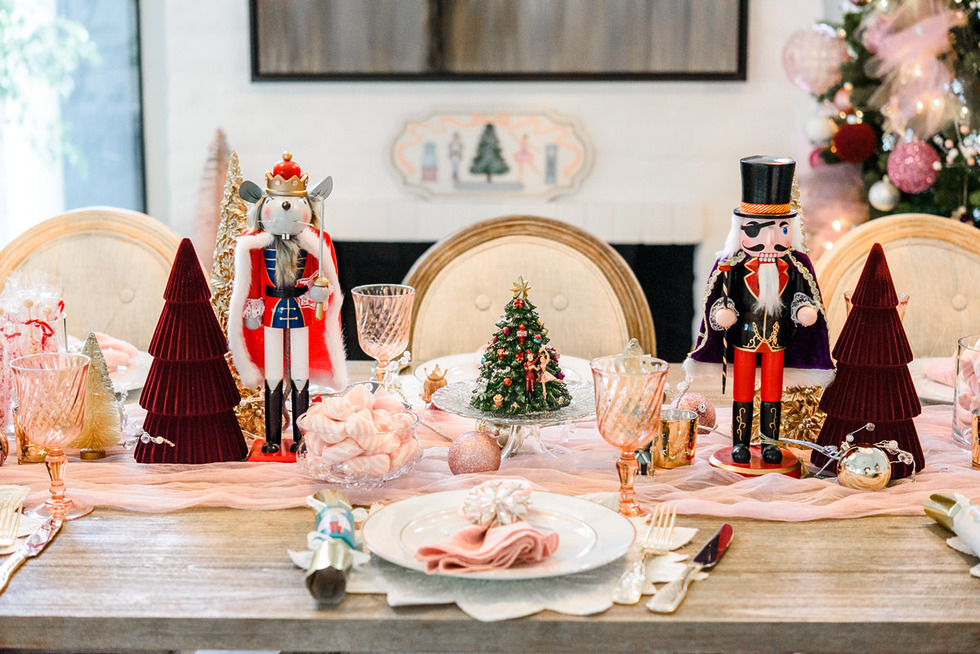 Amazing Nutcracker Ballet Christmas Tree & Tablescape Theme