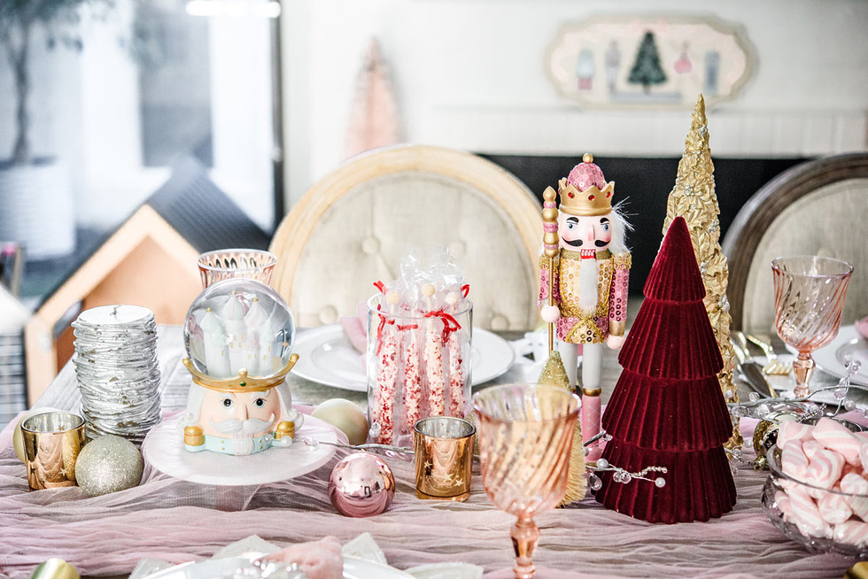 Amazing Nutcracker Ballet Christmas Tree & Tablescape Theme